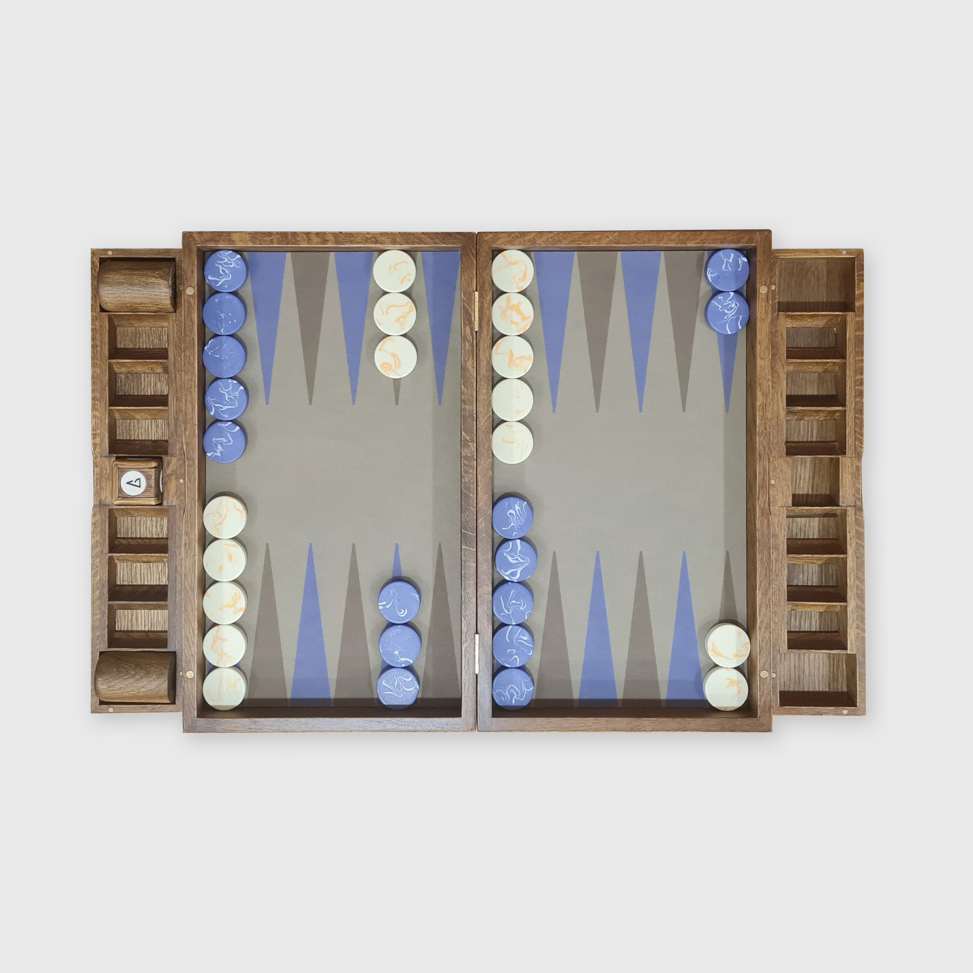 Luxury Backgammon Set, The Earth Board | Innovative | Eco-friendly ...
