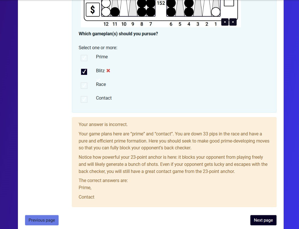 How to Not Suck at Backgammon, by Marc Olsen, Online Interactive E-Boo ...