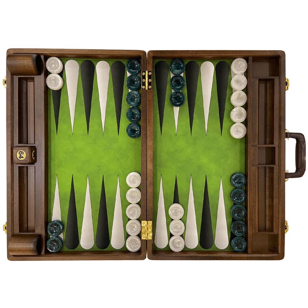Mete, Luxury Backgammon Set, FM Gammon – Backgammon Galaxy