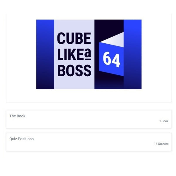 Cube Like a Boss - Patterns, Intuition & Strategy, by Marc Olsen, Onli ...