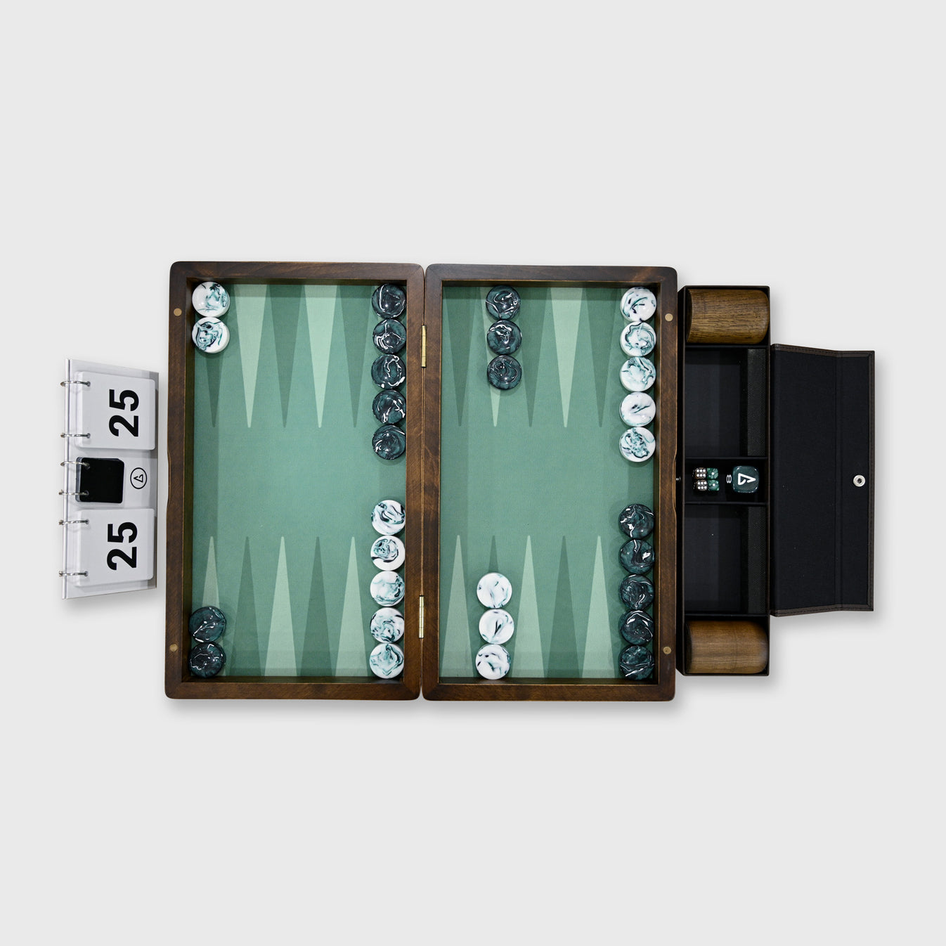 The Mini Earth Board, Luxury Backgammon Travel Set – Backgammon Galaxy