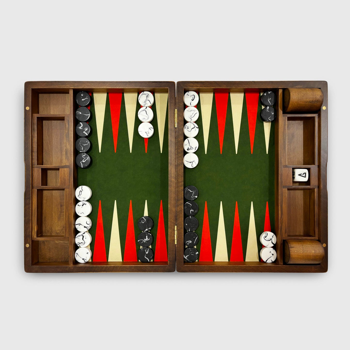 Adventure+ Board, Style: Monte Carlo, Luxury Backgammon Travel Set – Backgammon Galaxy